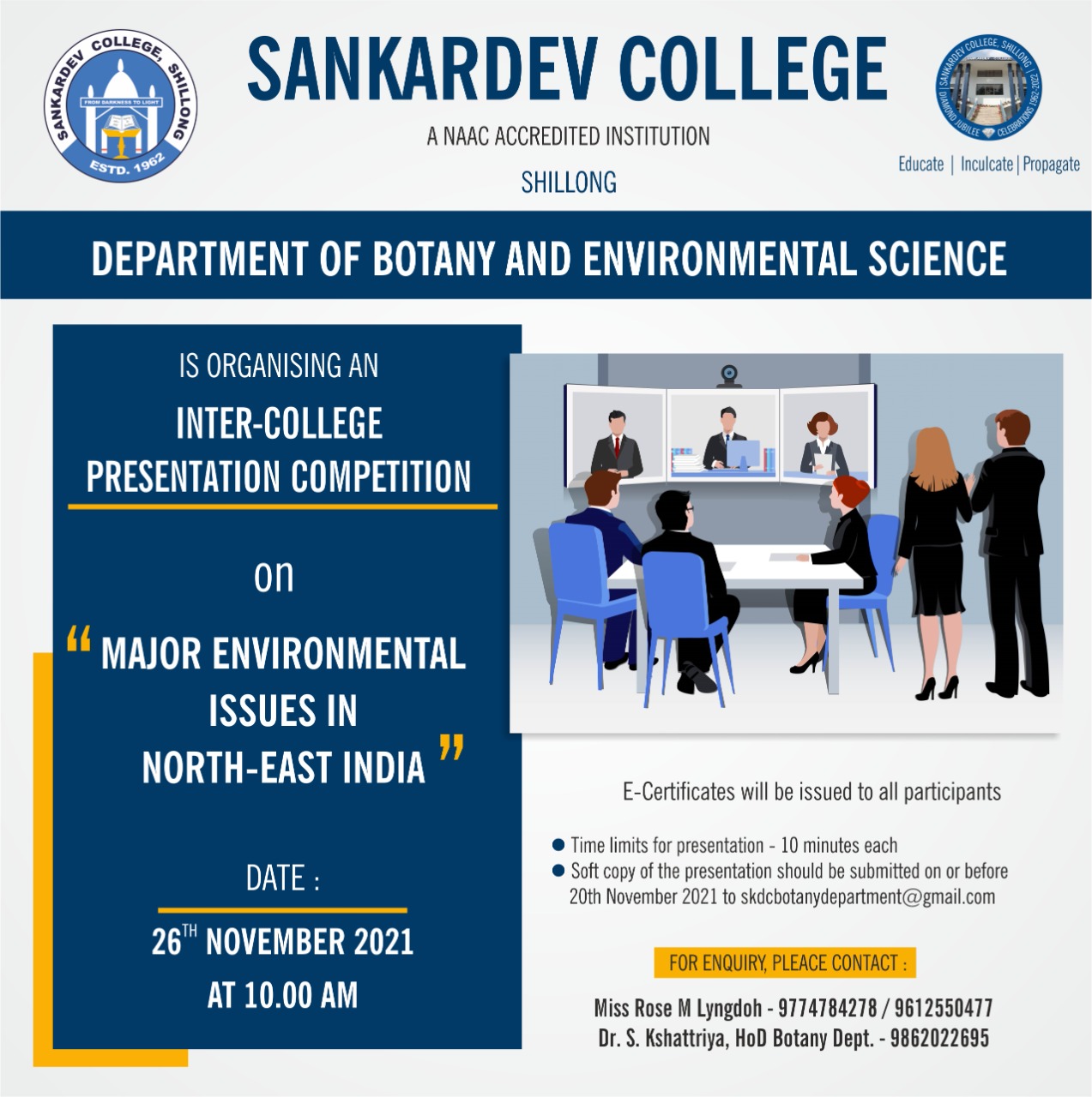 webinarScience - Sankardev College